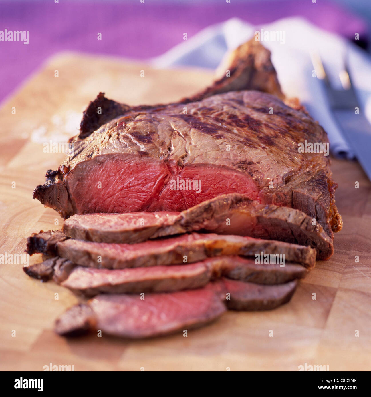Rib of beef Stock Photo - Alamy
