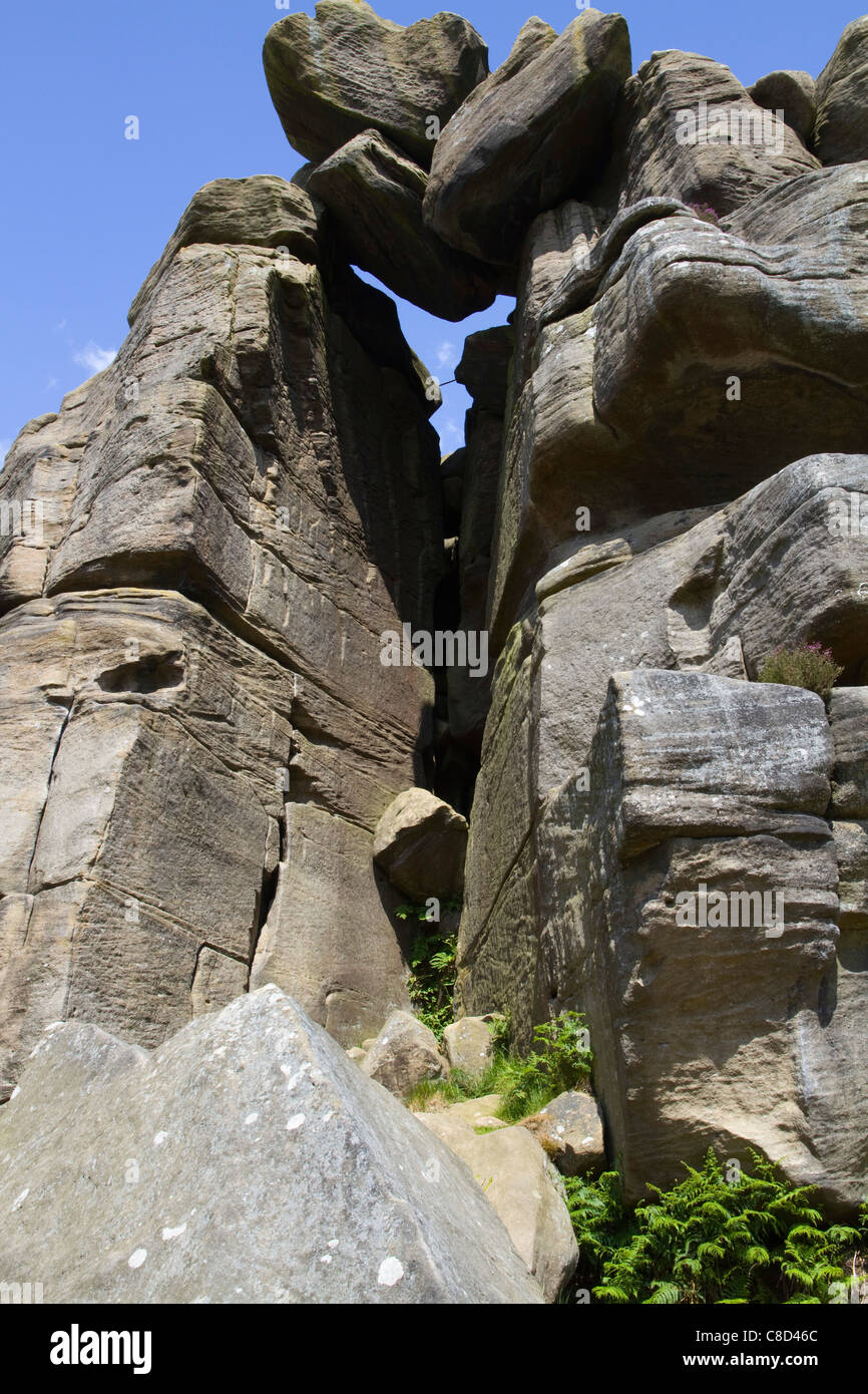 Lovers leap chimney, one of the many remarkable rock formations at ...