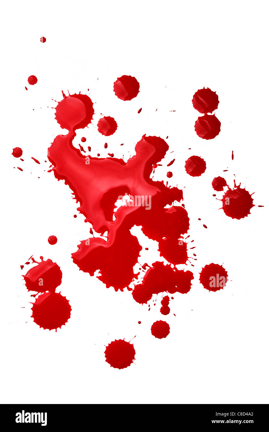 Blood splatters hi-res stock photography and images - Alamy