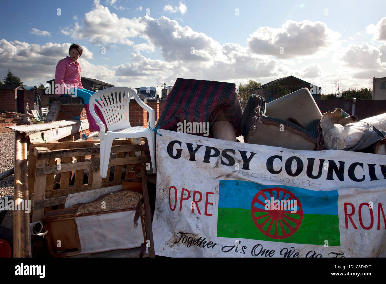 Dale farm site prior eviction hi-res stock photography and images - Alamy