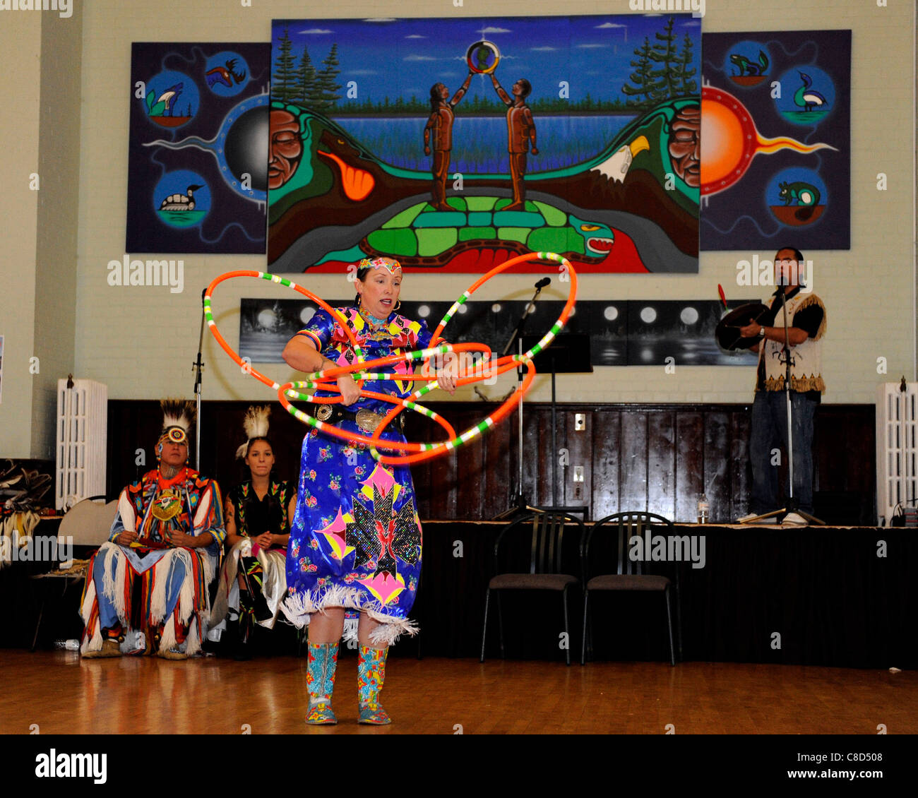 Hoop dance at the 2011 ImagineNative Film + Media Arts Festival Welcome ...