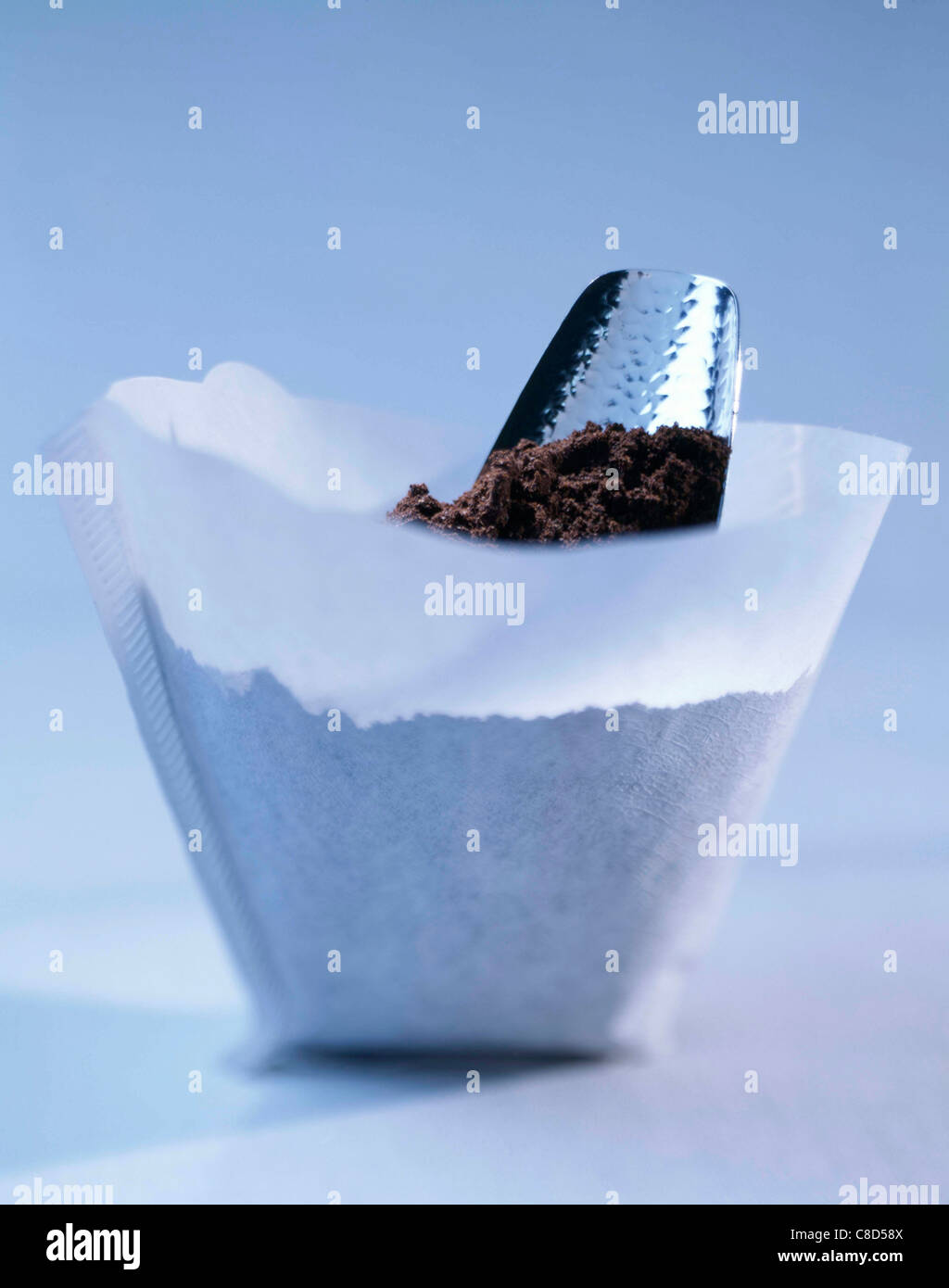 Coffee powder filter paper hi-res stock photography and images - Alamy