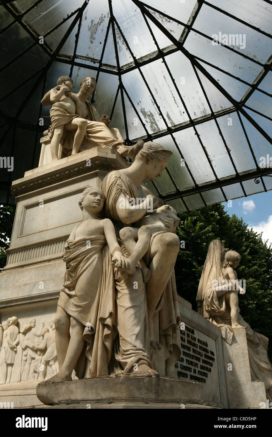 Monument to Russian Count Nicholas Demidoff by Lorenzo Bartolini at ...