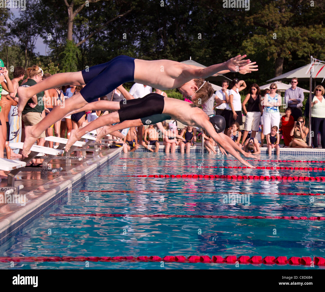 Start swimming hi-res stock photography and images - Alamy