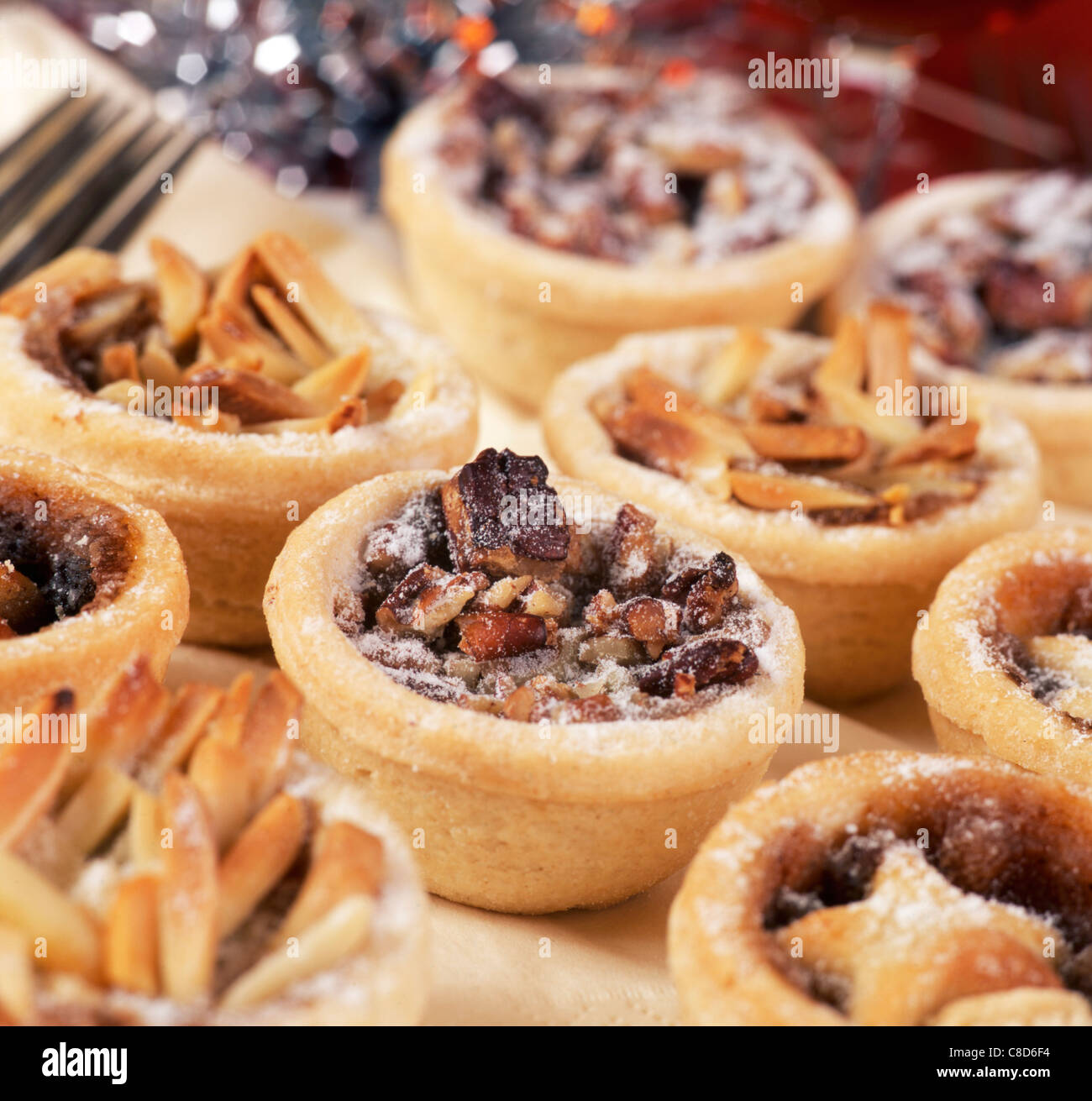 Mini mince pies hi-res stock photography and images - Alamy