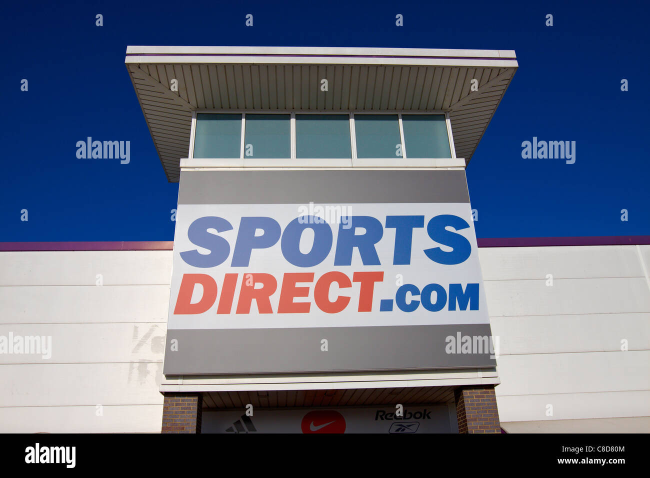 General view of the exterior of a Sports Direct store in Aylesbury ...