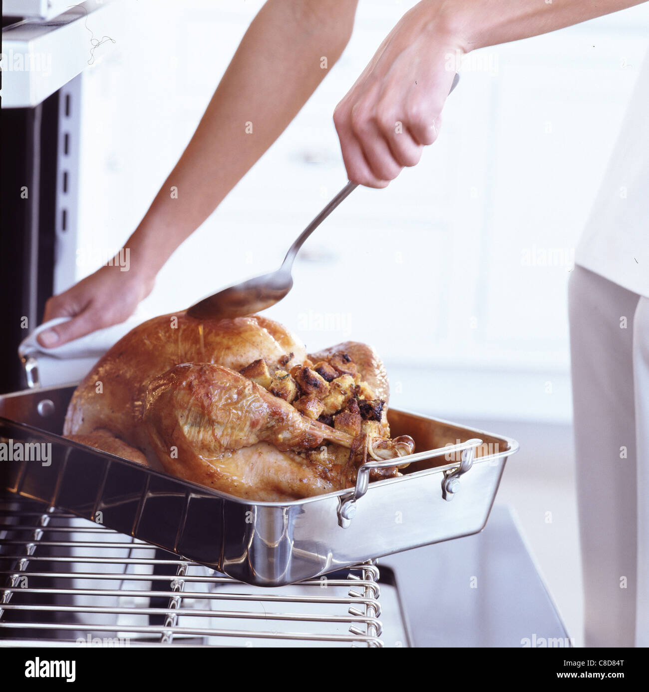 Baste turkey hi-res stock photography and images - Alamy