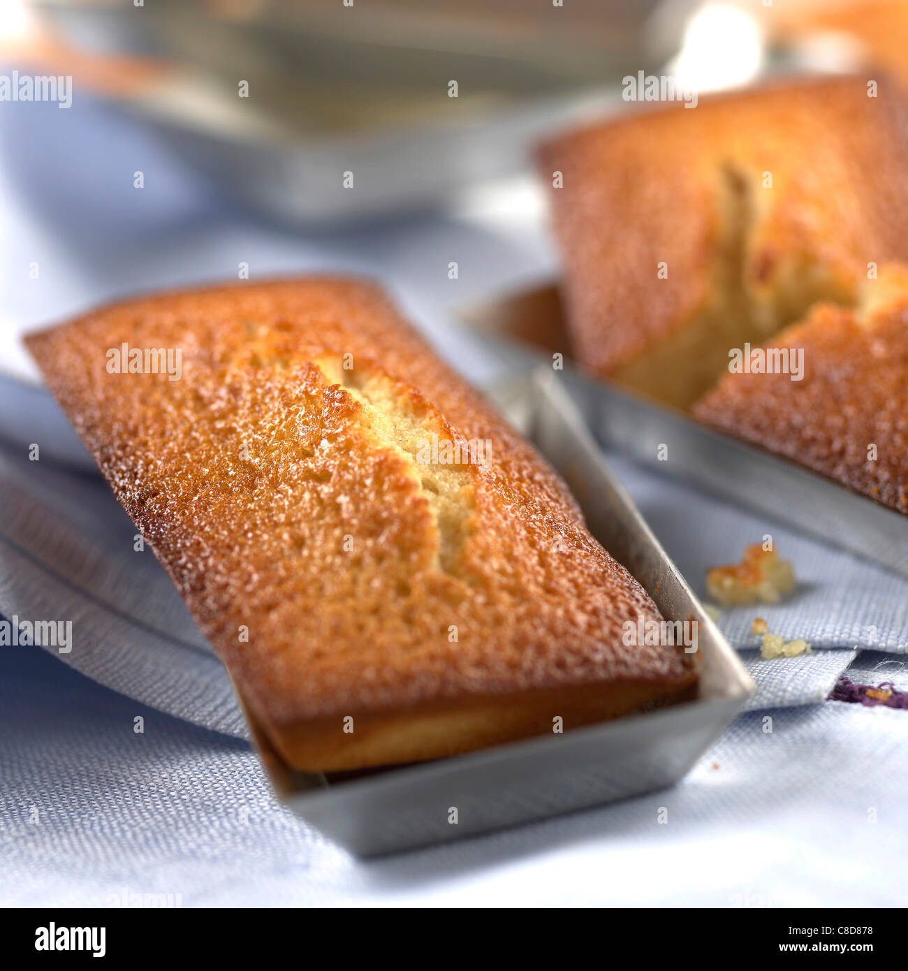 Financier biscuit sponge cake Stock Photo - Alamy