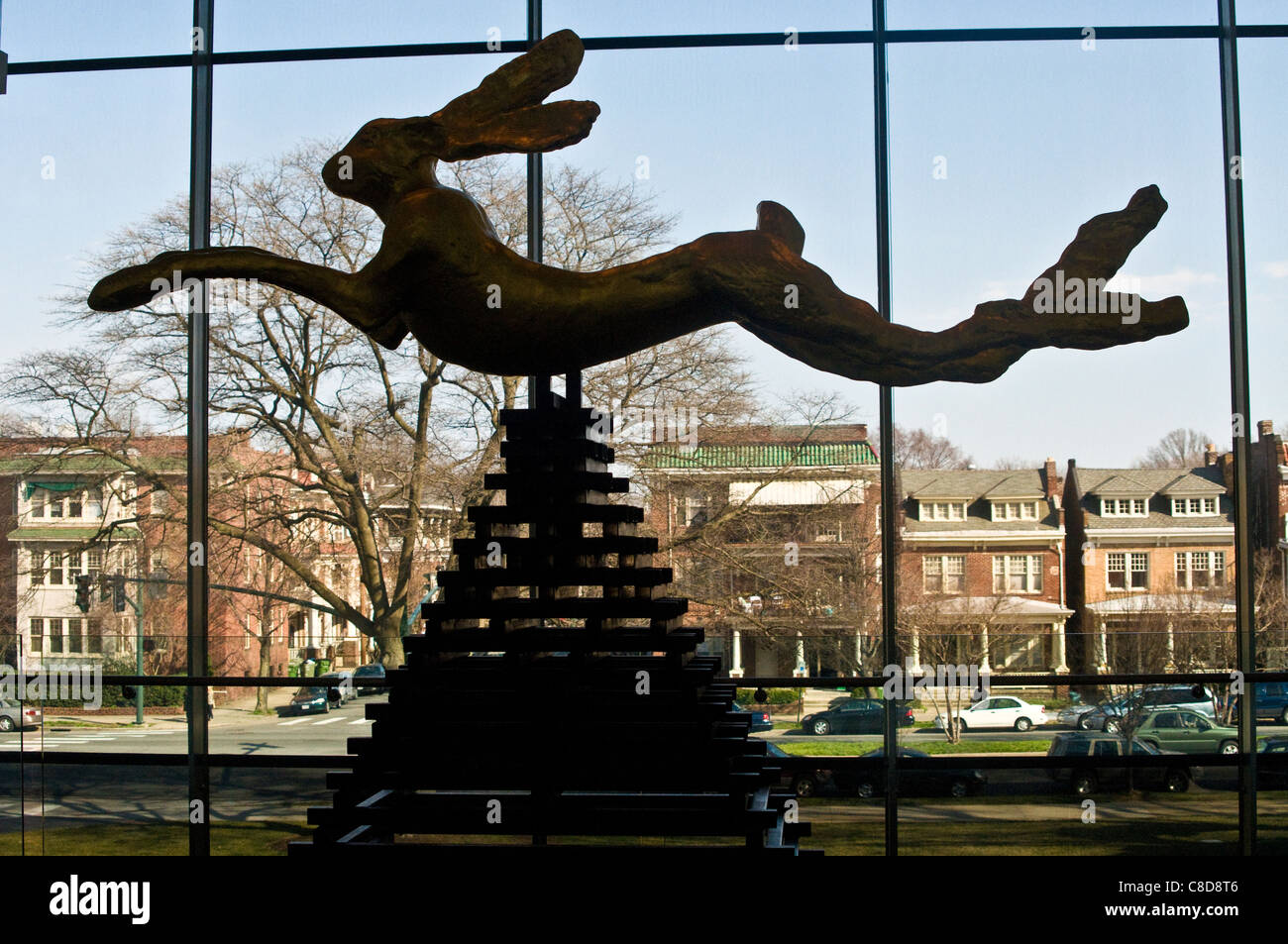 Large sculpture in museum gallery Stock Photo - Alamy