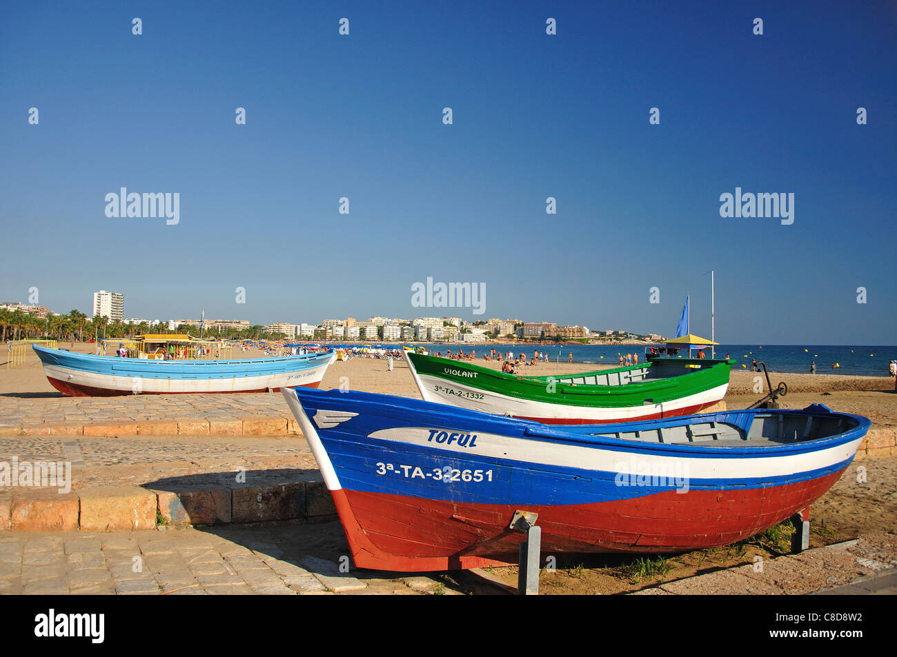 Traditional catalan boats hi-res stock photography and images - Alamy