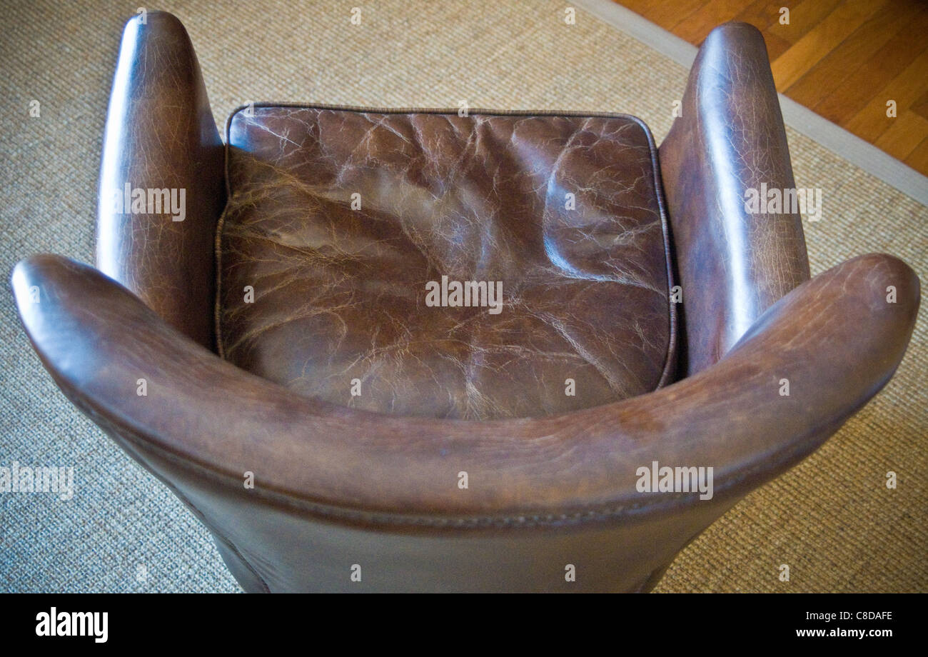 Leather chair hi-res stock photography and images - Alamy