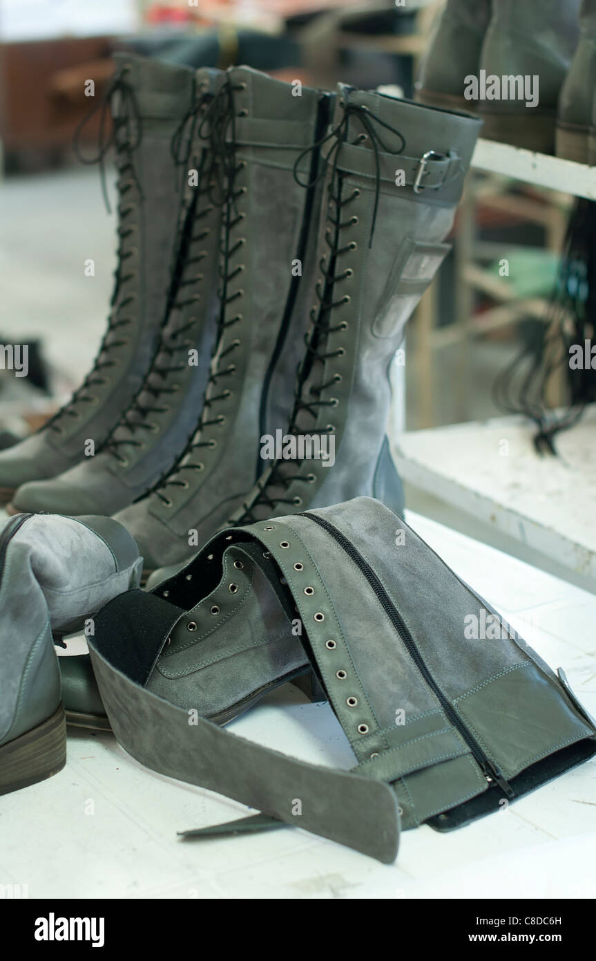 Footwear manufacturing hi-res stock photography and images - Alamy