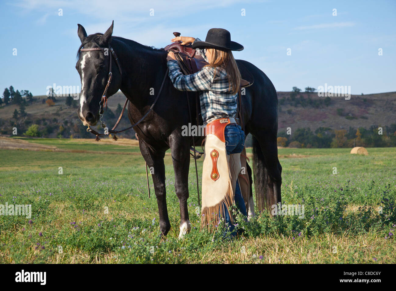 Cowgirl hi-res stock photography and images - Alamy