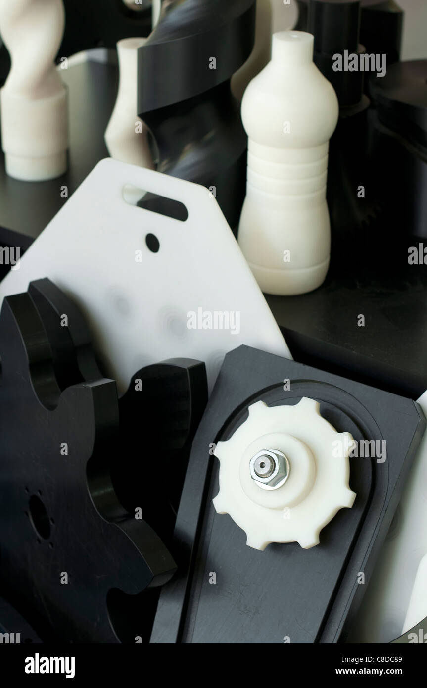Plastic spare parts and plastic accessories hi-res stock photography ...