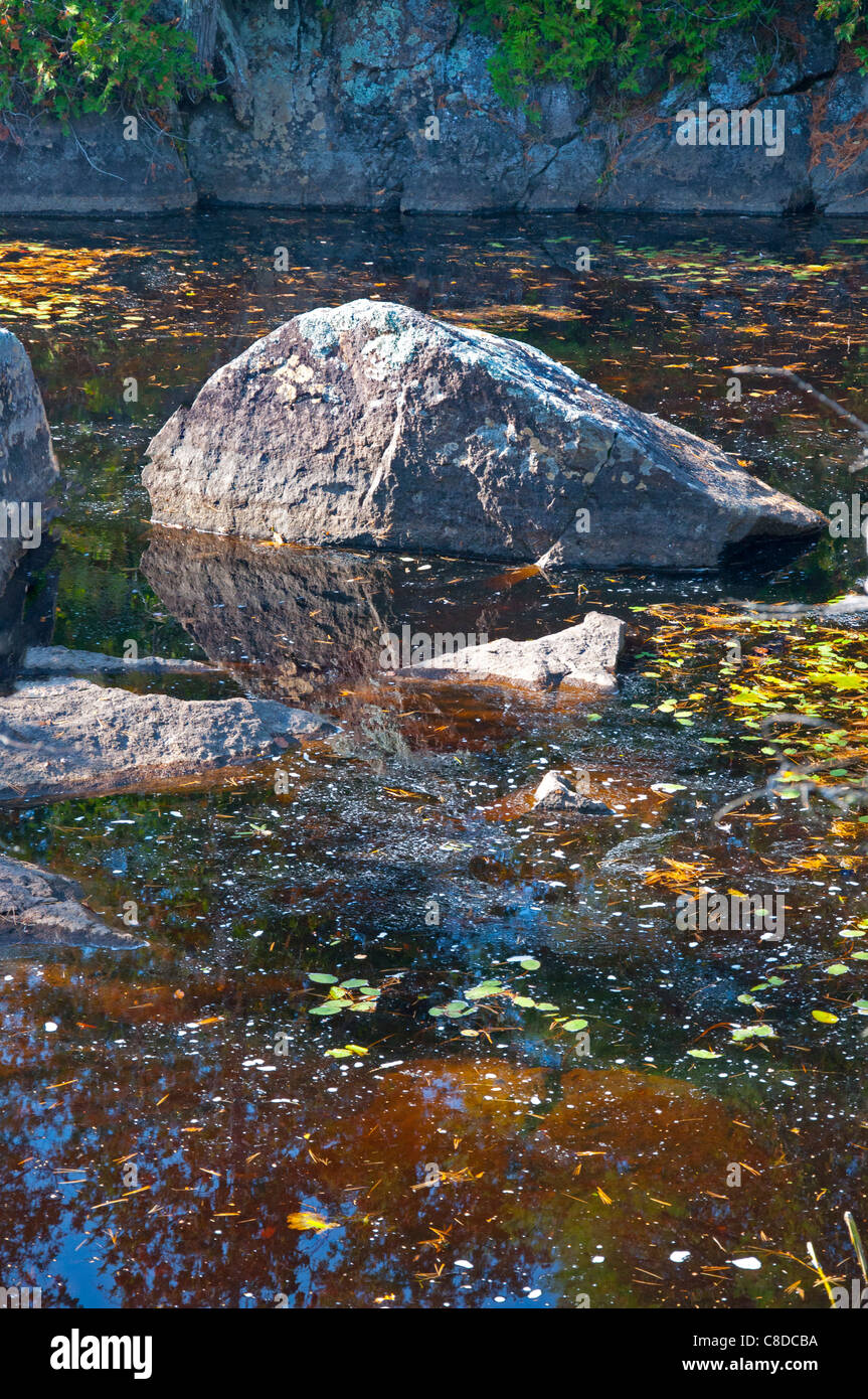 A view of the North River, Quebec Stock Photo - Alamy