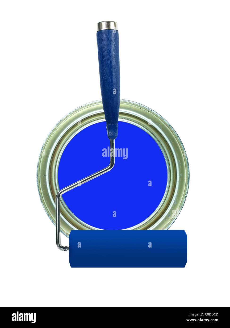 Painting equipment isolated on a white background Stock Photo - Alamy