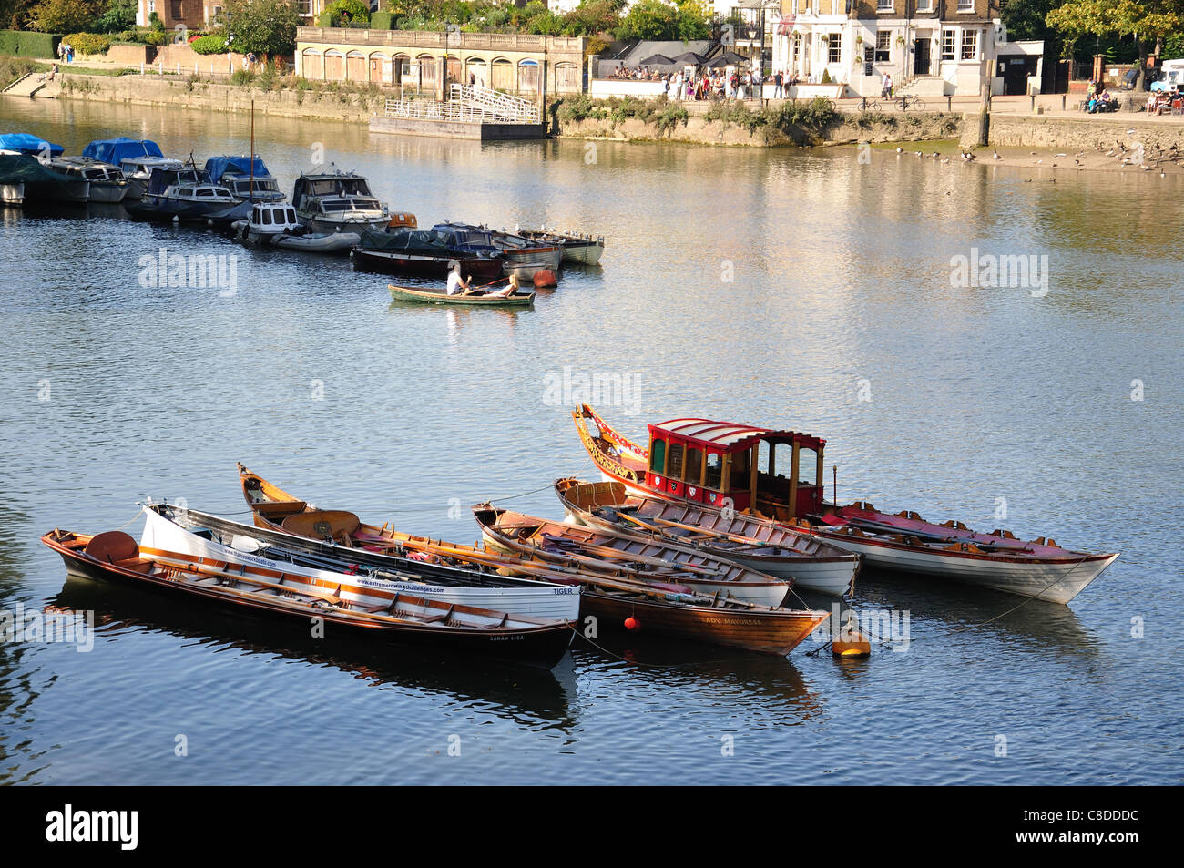 Thames Riverside from Richmond Bridge, Richmond, Richmond upon Thames ...