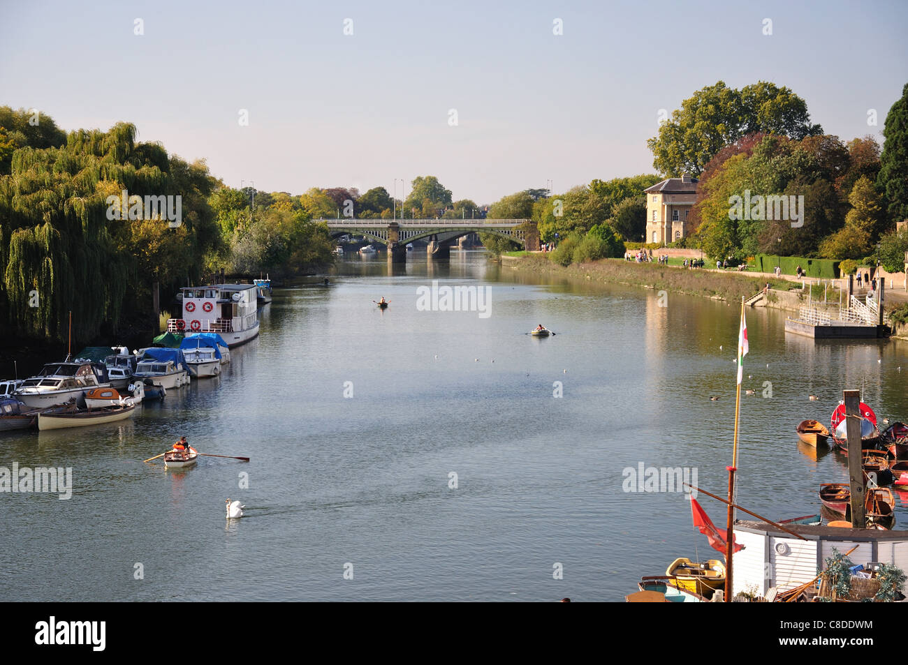 Thames Riverside from Richmond Bridge, Richmond, Richmond upon Thames ...
