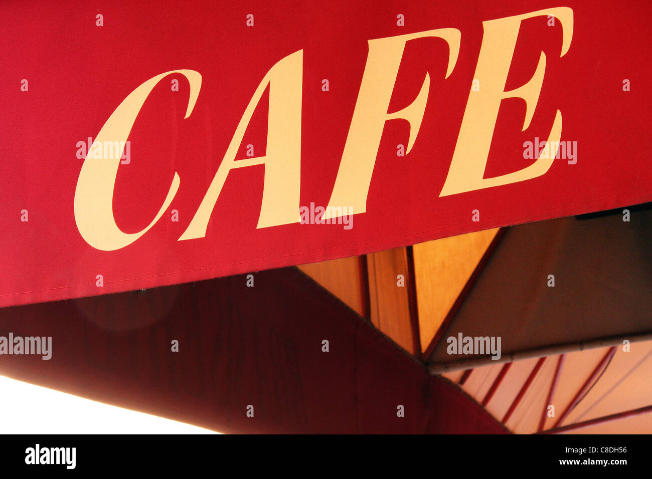 Cafe sign cafeteria hi-res stock photography and images - Alamy