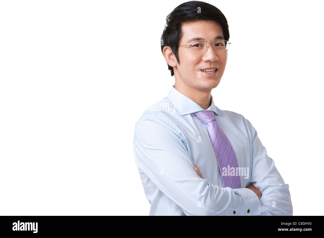 Portrait of a Confident Businessman Stock Photo - Alamy
