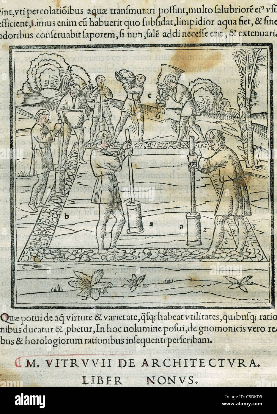 Vitruvius on architecture hi-res stock photography and images - Alamy