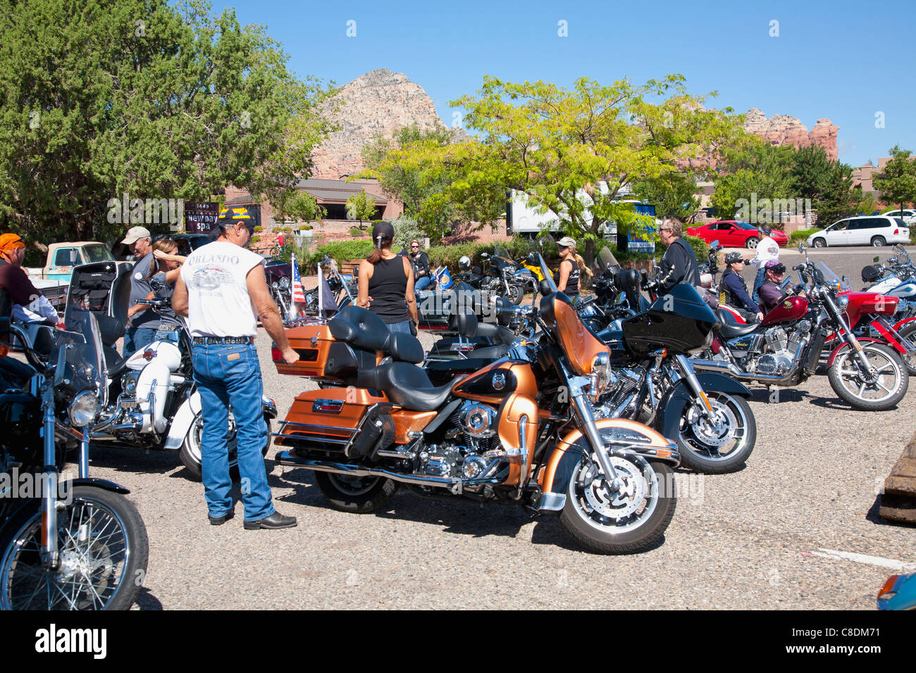 Harley davidson riders club hi-res stock photography and images - Alamy