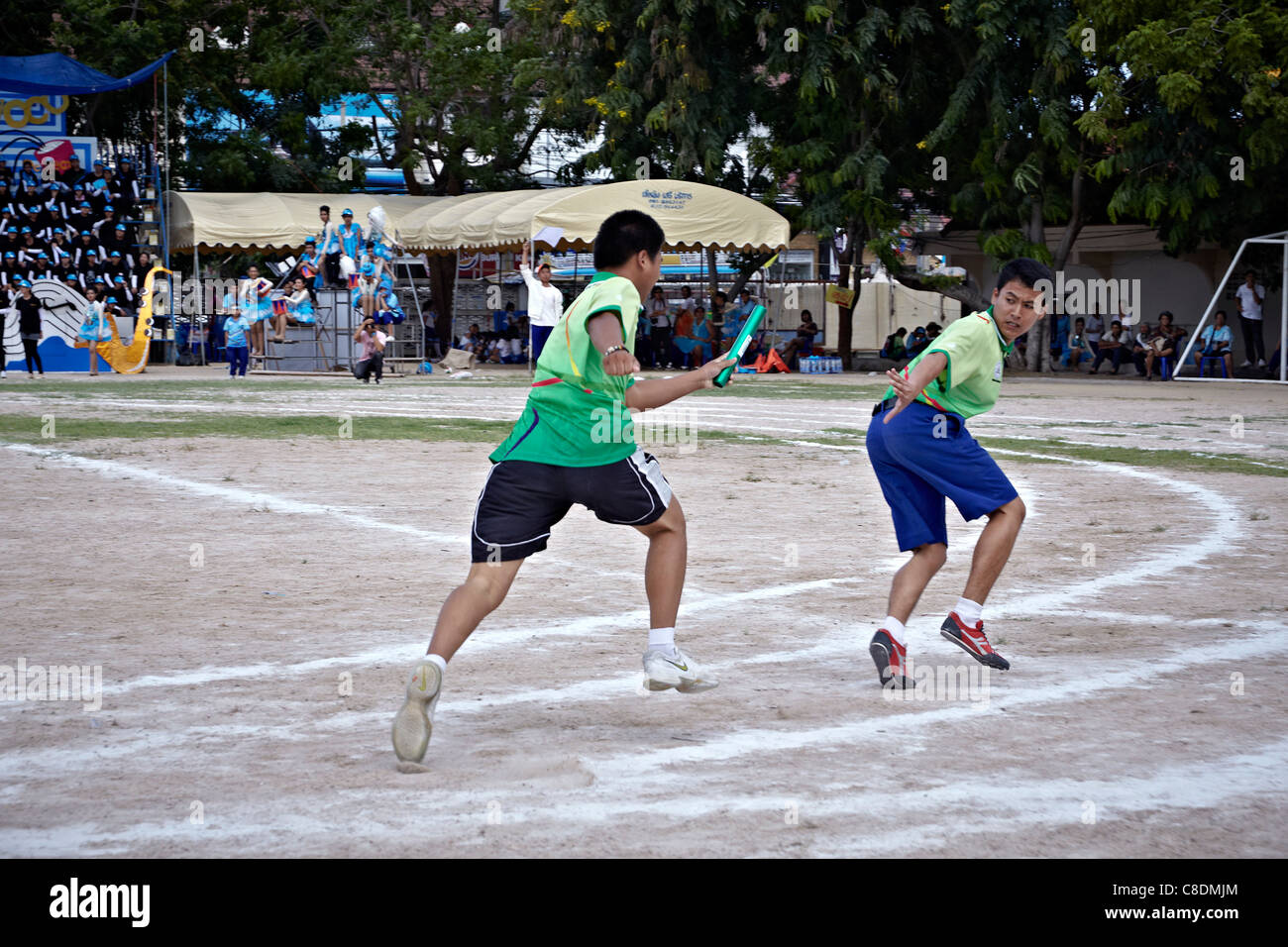 Baton change hi-res stock photography and images - Alamy