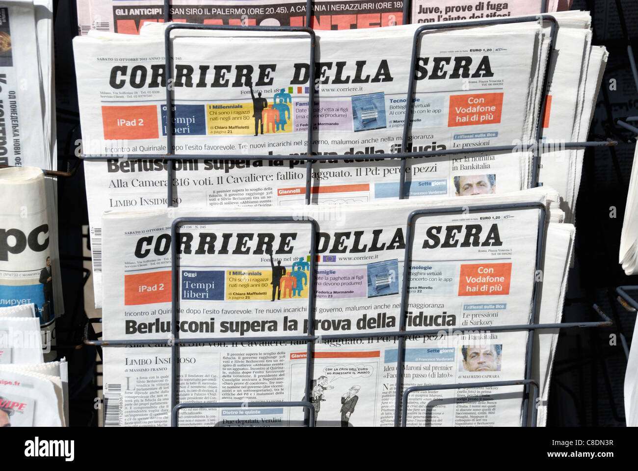 Corriere Della Sera Stock Photos & Corriere Della Sera Stock Images - Alamy