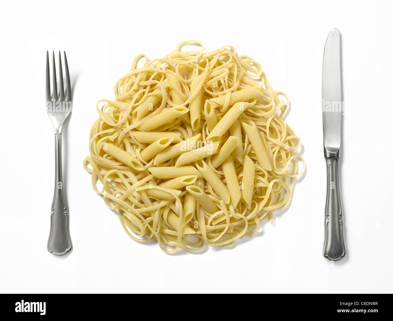 Pasta plate cut out Cut Out Stock Images & Pictures - Alamy