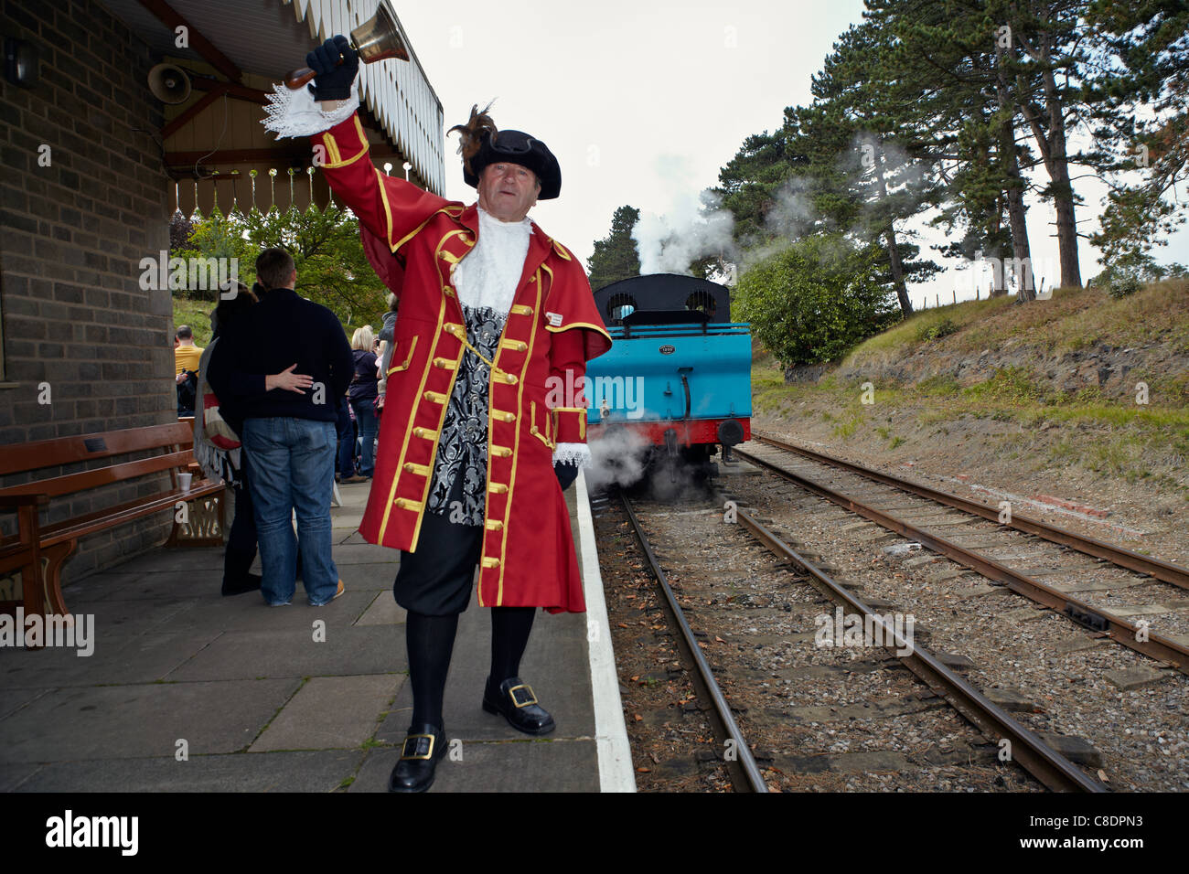Town Crier Ken Brightwell. Cheltenham England UK Stock Photo - Alamy