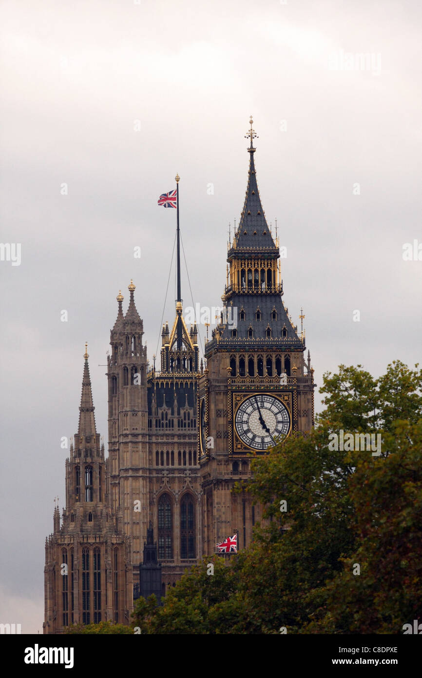 Big Ben Through Trees High Resolution Stock Photography and Images - Alamy