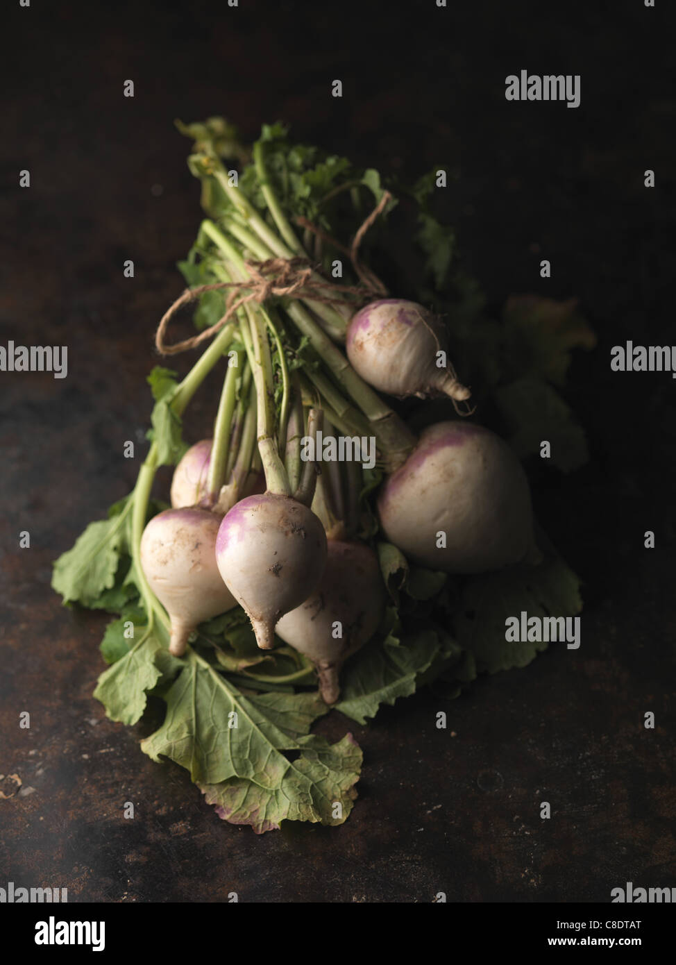 Bunch of turnips Stock Photo - Alamy