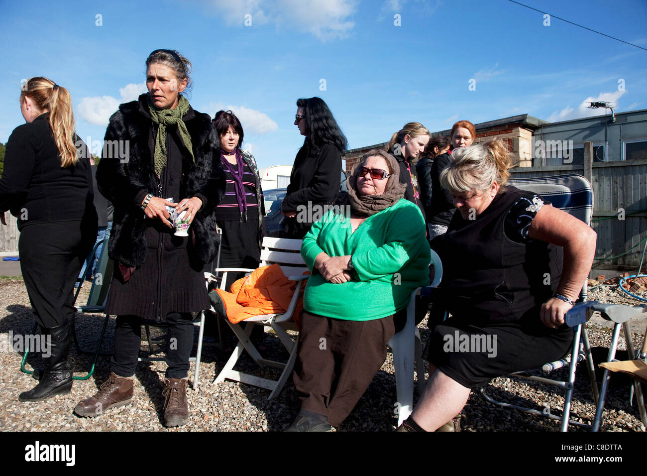 Traveller gypsy site uk hi-res stock photography and images - Alamy