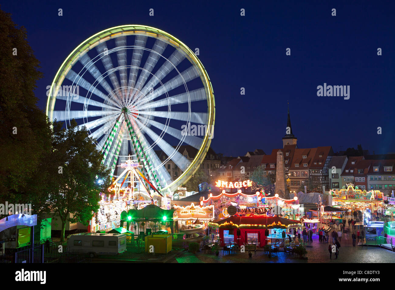 Big wheel fun fair hi-res stock photography and images - Alamy