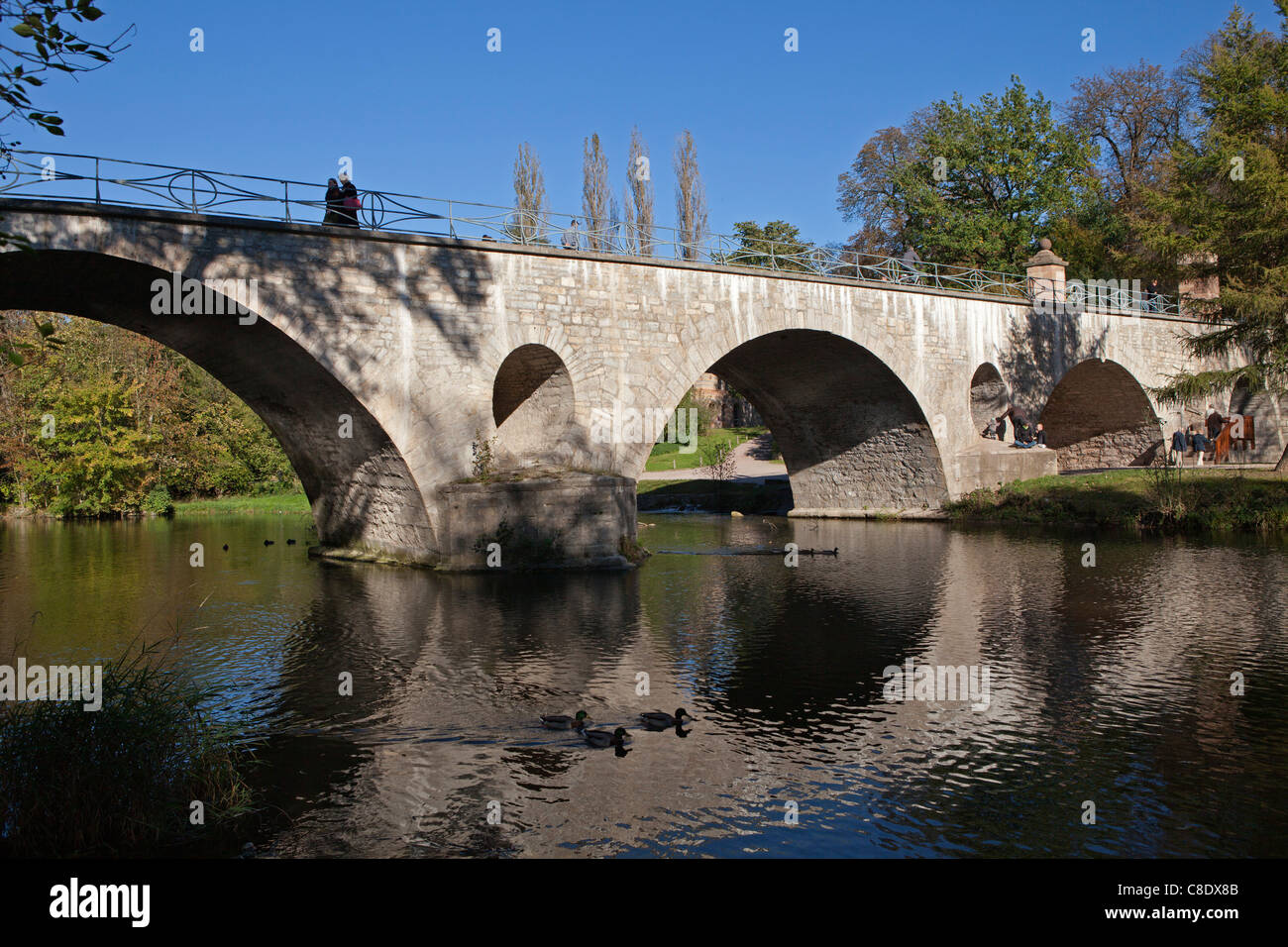 Stern Bridge, Weimar, Thuringia, Germany Stock Photo - Alamy