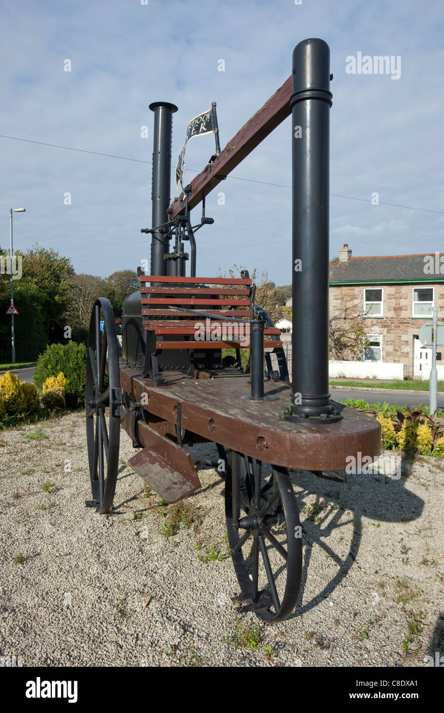 The Murdoch Flyer, a full size replica of a steam carriage built by ...