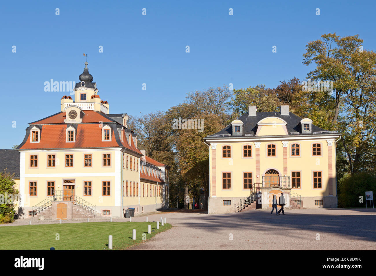 Belvedere castle weimar thuringia germany hi-res stock photography and ...