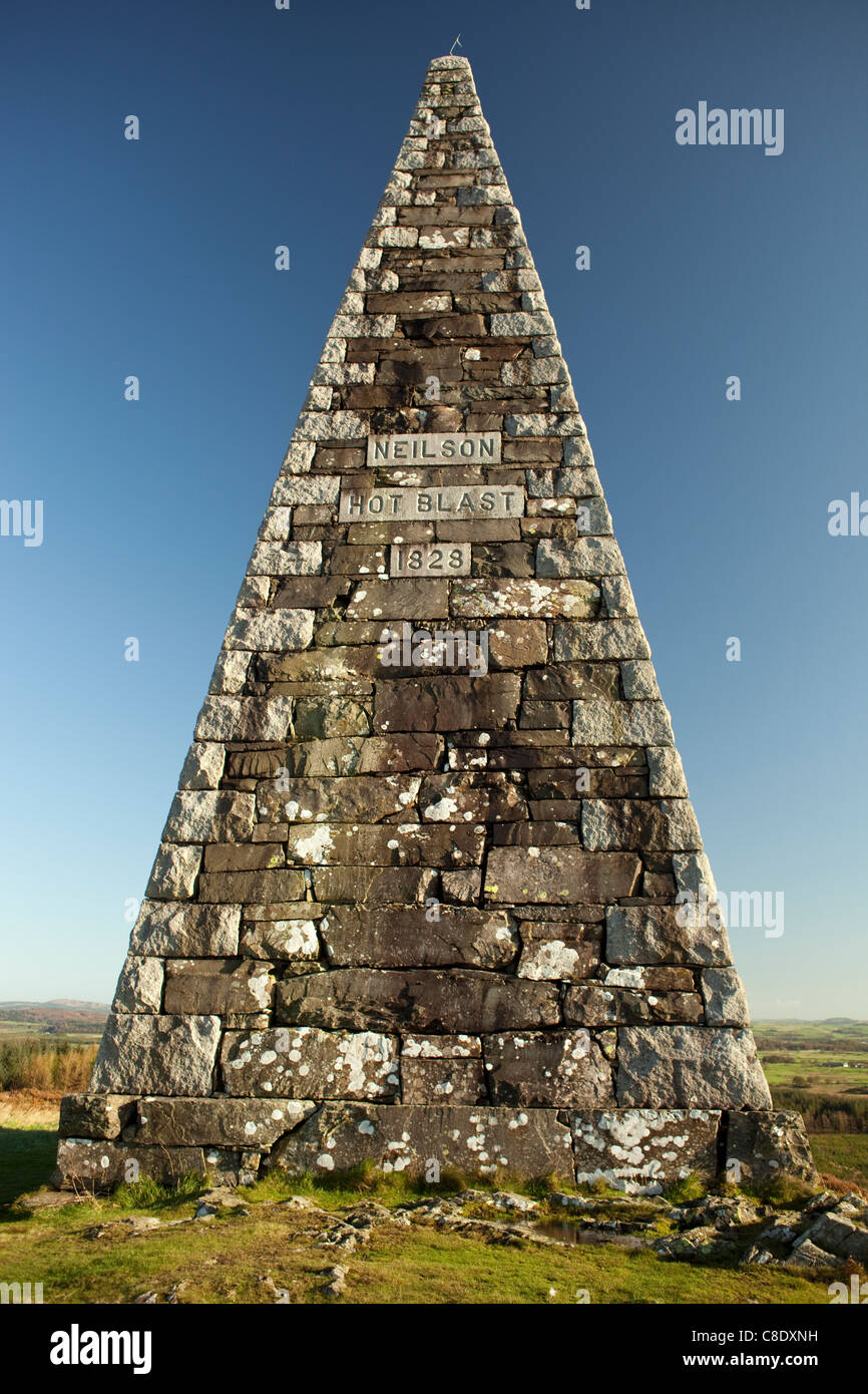 Neilson Monument on Barstobrick Hill near Ringford Galloway Scotland UK ...
