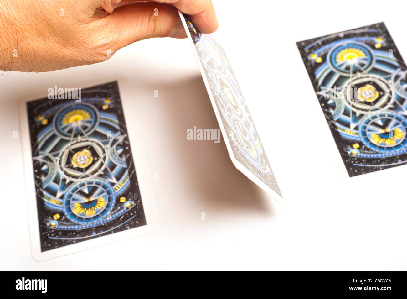 tarot reading session Stock Photo - Alamy