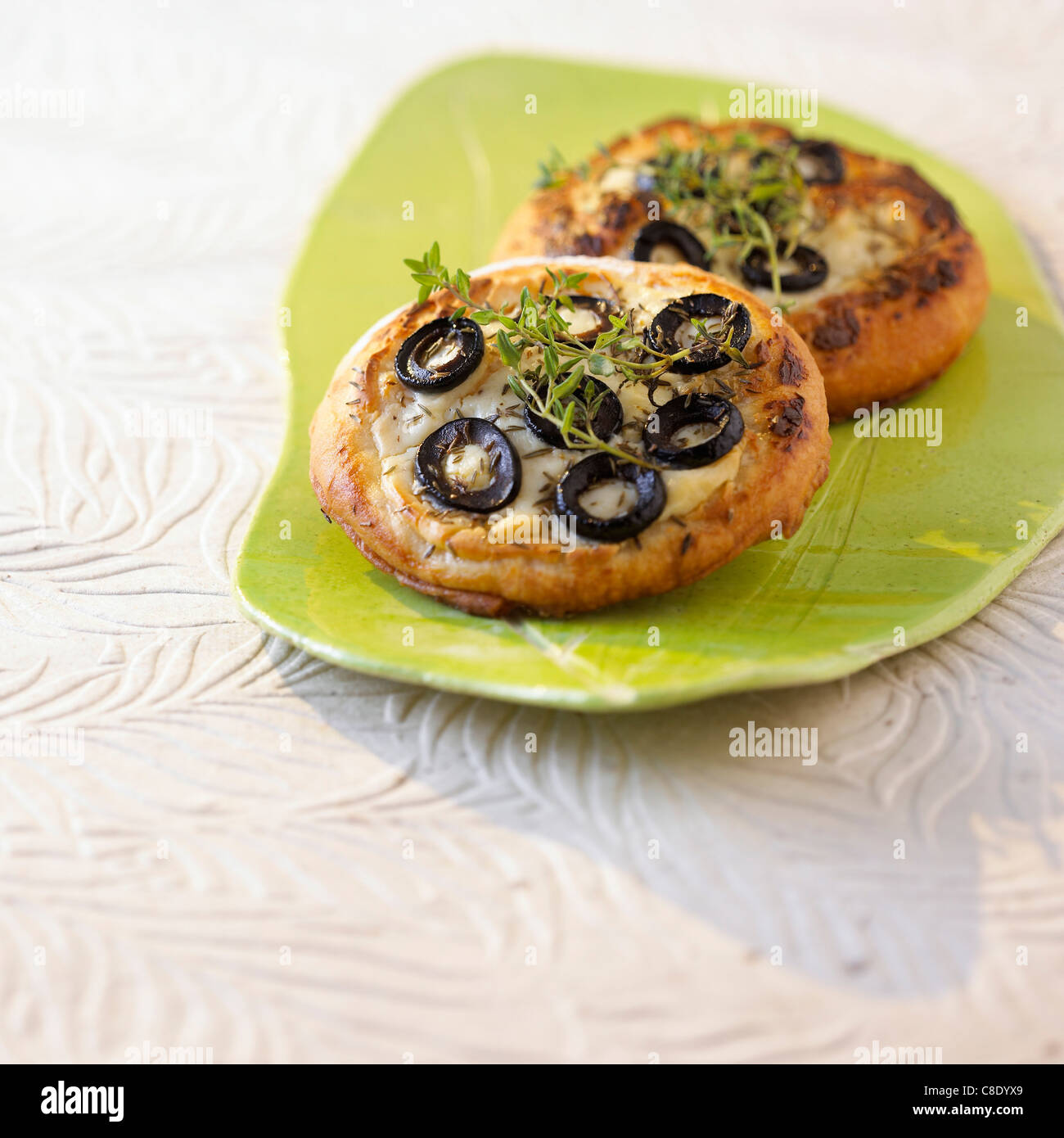 Olive fougasse bread hi-res stock photography and images - Alamy
