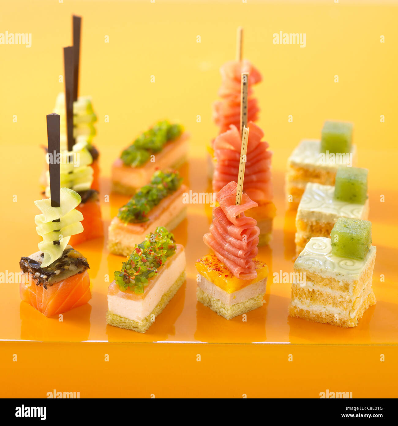 Finger food bite sized hi-res stock photography and images - Alamy