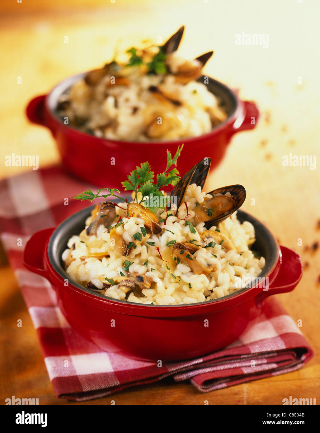Seafood risotto cereal hi-res stock photography and images - Alamy