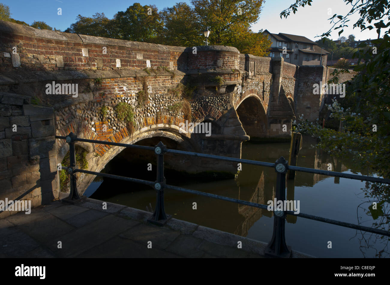 Bishop Bridge is a medieval bridges which span the River Wensum in ...