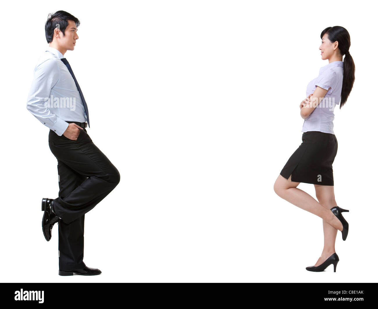 Hand against wall Cut Out Stock Images & Pictures - Alamy