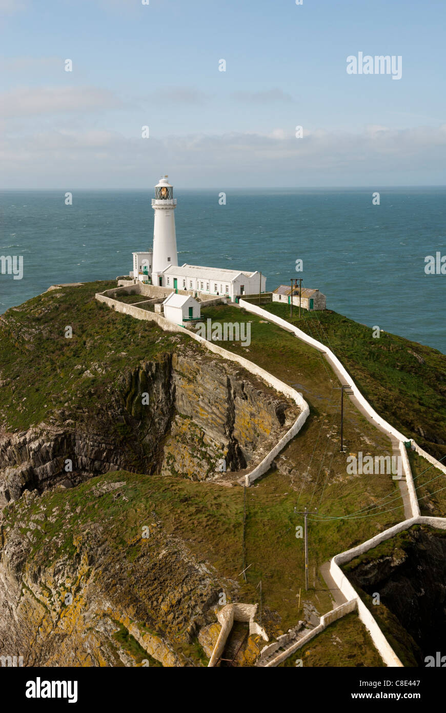 South Stack Lighthouse, Anglesey, Wales Stock Photo - Alamy