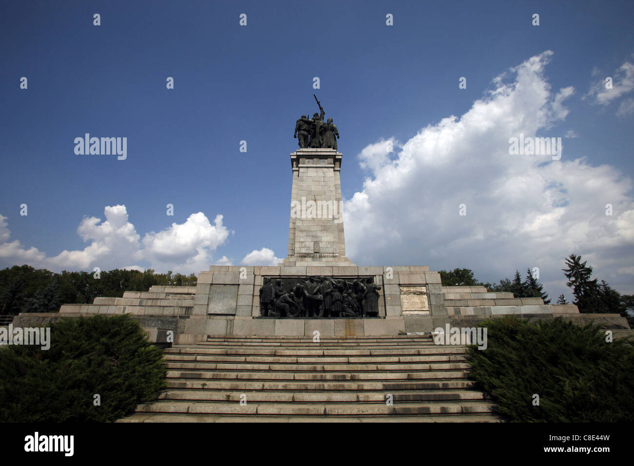 SOVIET ARMY MONUMENT SOFIA BULGARIA 31 August 2011 Stock Photo - Alamy