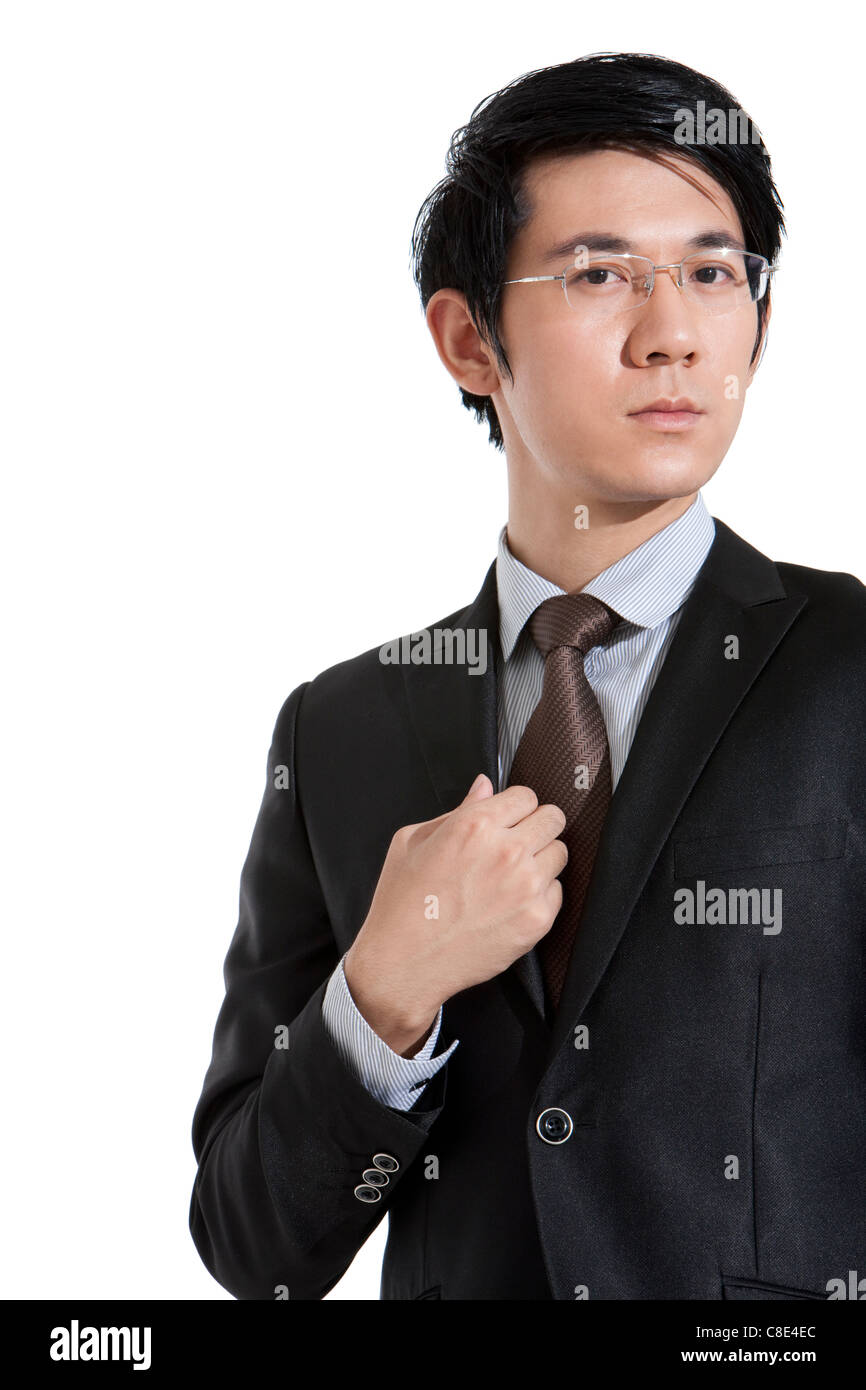 Portrait of a Confident Businessman Stock Photo - Alamy