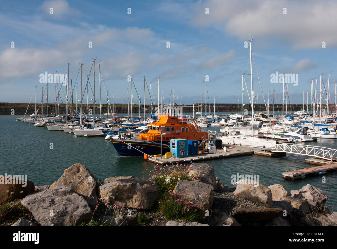 Holyhead Marina, Isle of Anglesey, Wales Stock Photo - Alamy