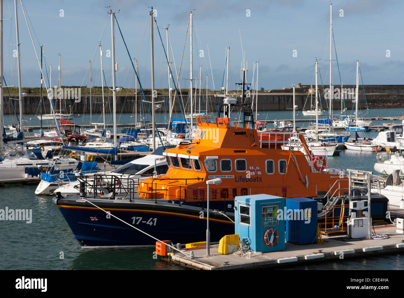 Holyhead Marina, Isle of Anglesey, Wales Stock Photo - Alamy