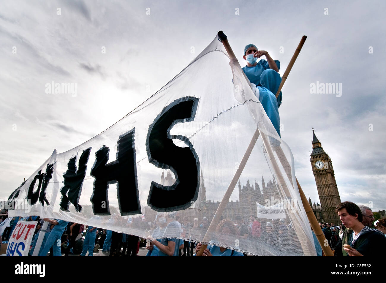 "Stop the Bill" Protest against National Health Service Cuts and ...